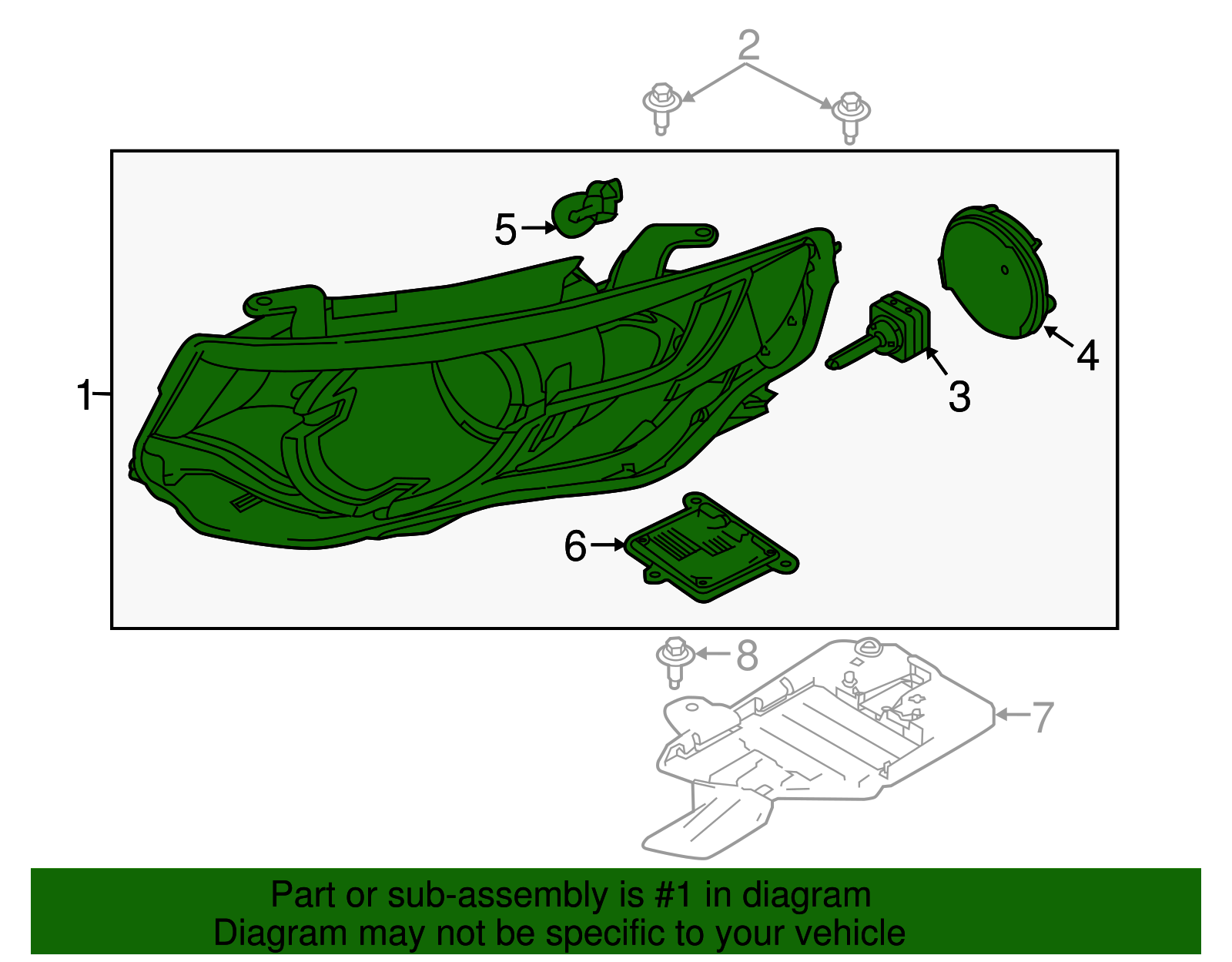 2015-2019 Land Rover Discovery Sport | Composite Assembly | LR137243 ...