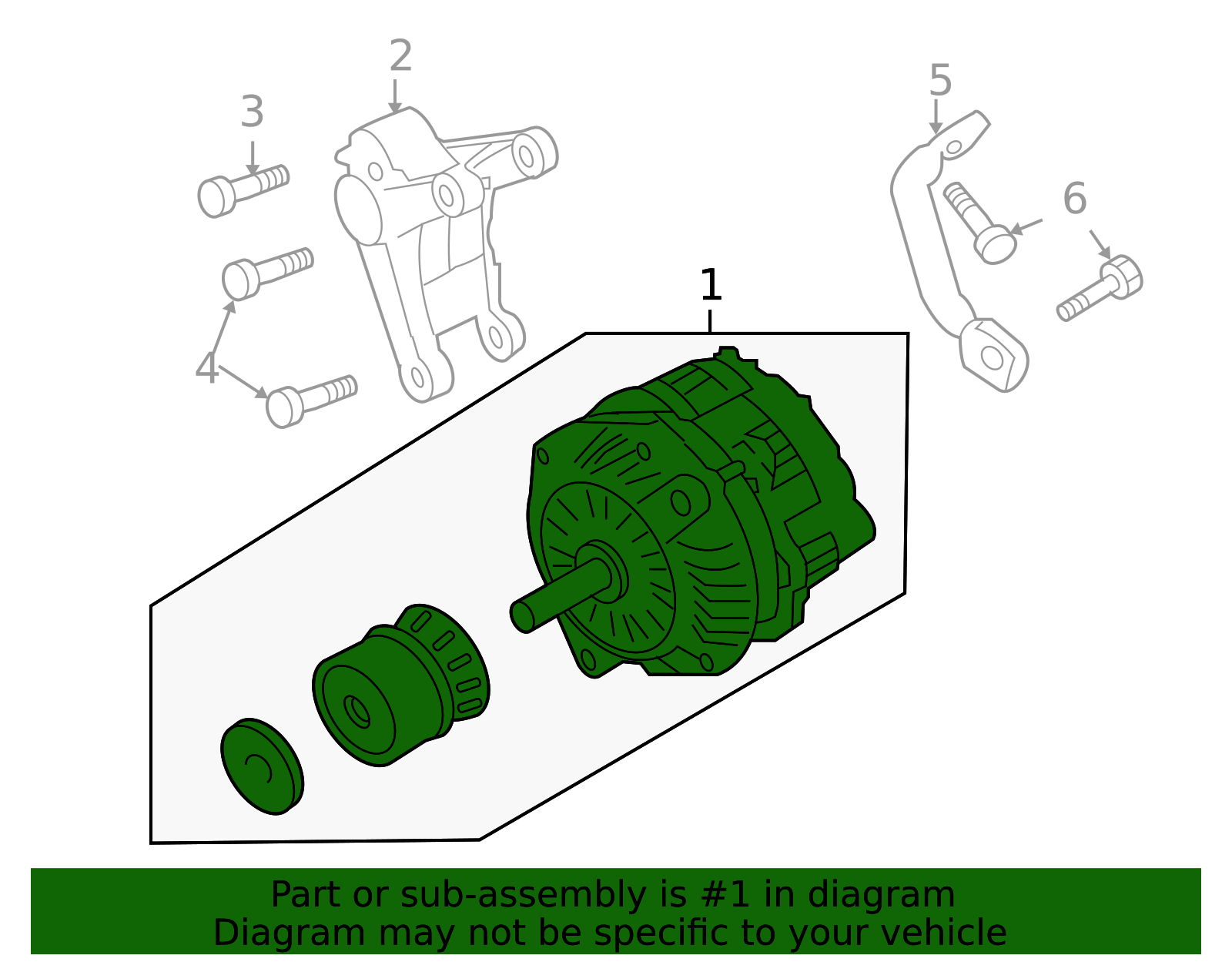 2008-2009 Pontiac G8 Generator 92513881 | TascaParts.com