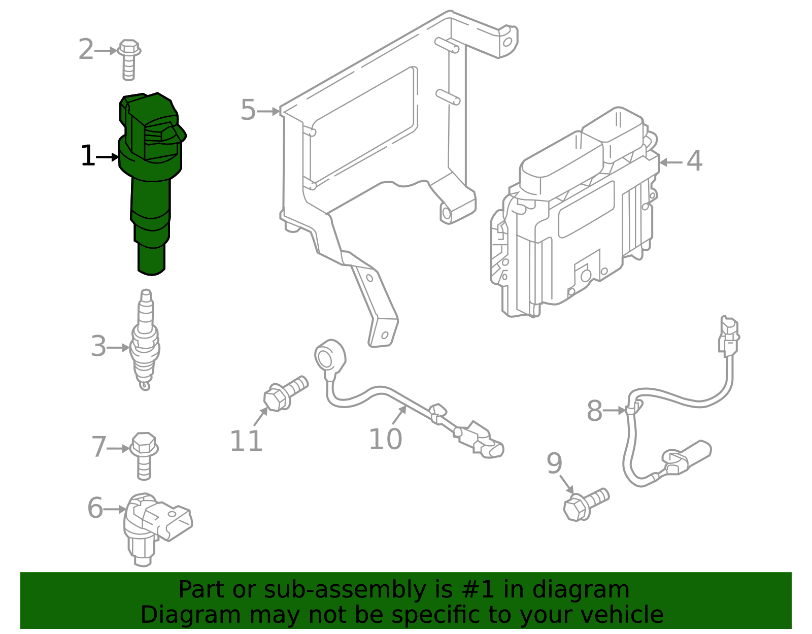 2020-2026 Hyundai Ignition Coil 27301-2M417 | OEM Parts Online
