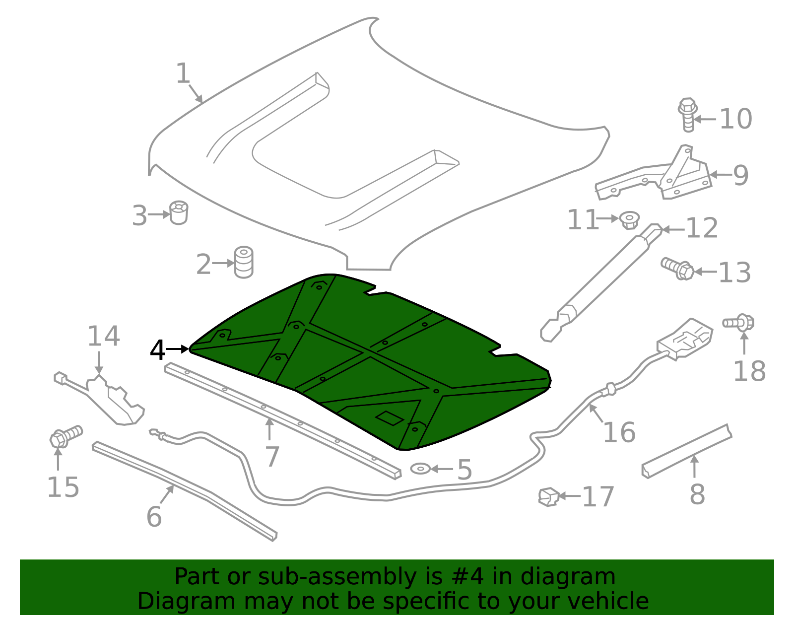 2021-2024 Nissan TITAN Insulator 65840-9FV0A | QuirkParts