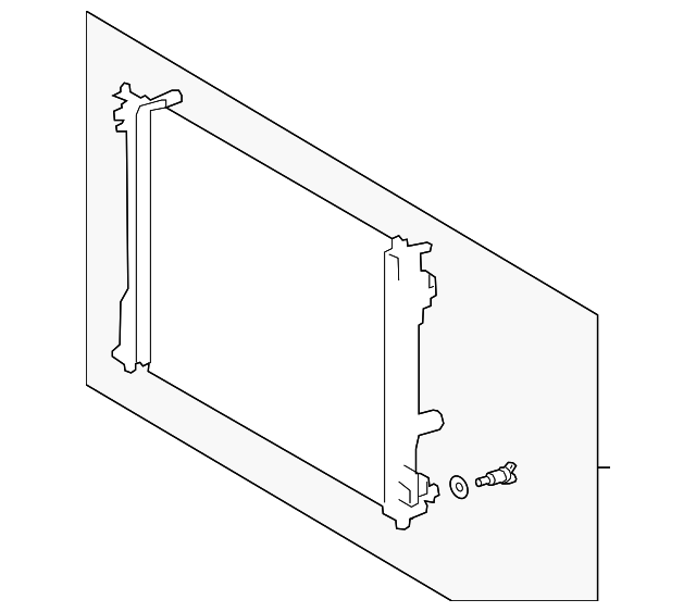 2018-2025 Toyota Radiator Assembly 16400-F0010 | Toyota San Diego Parts