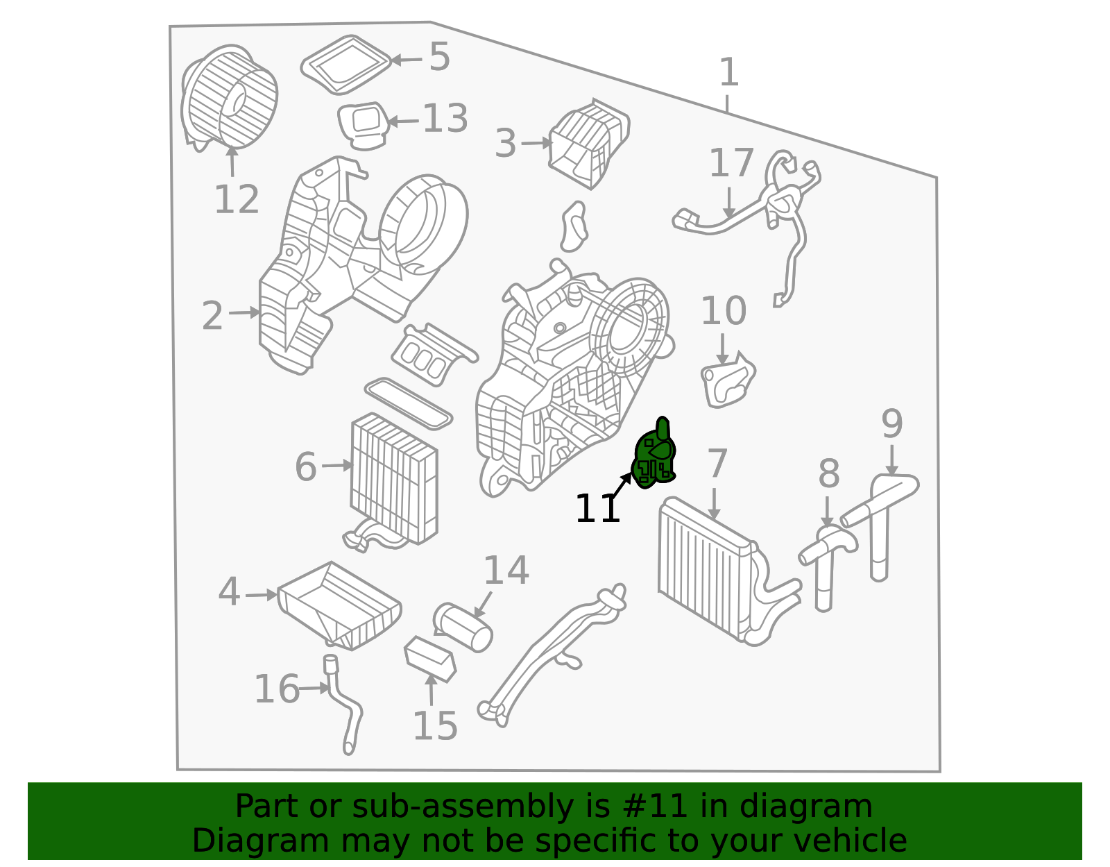 97941-4D000 - Actuator 2007-2008 Hyundai Entourage | Hyundai Parts Pro