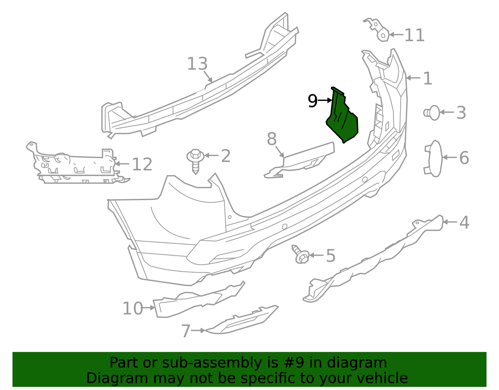 2016-2019 Land Rover Discovery Sport Heat Shield LR129011 | Land Rover ...