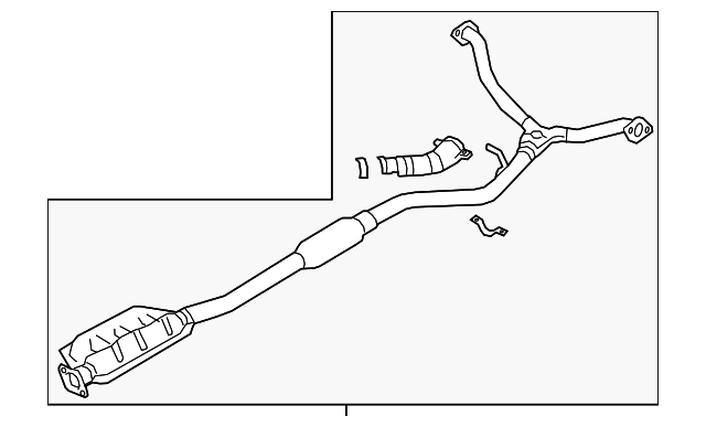 2019-2025 Subaru Ascent Exhaust Pipe Assembly R 44200XC00E | OEM Parts ...