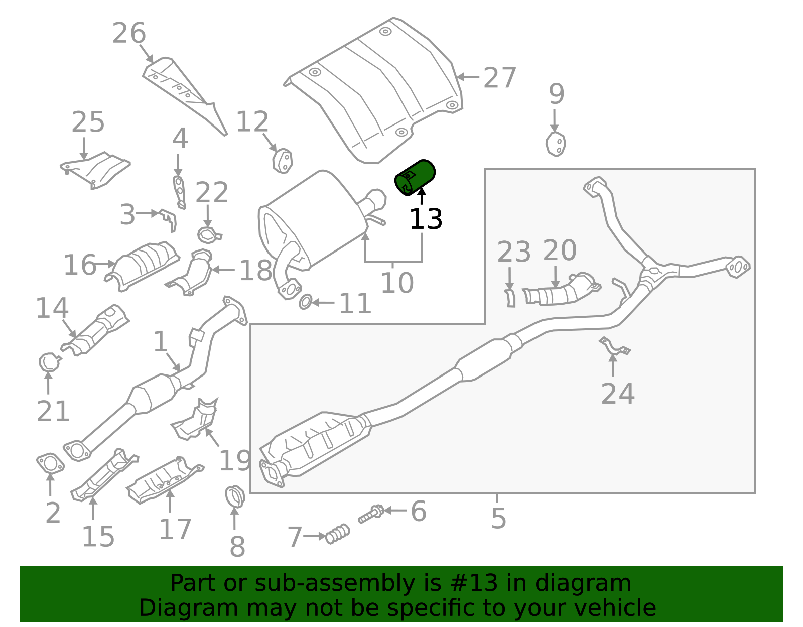 44371AG281 - 2019-2024 Subaru Ascent - Tail Panel Extension | Subaru ...