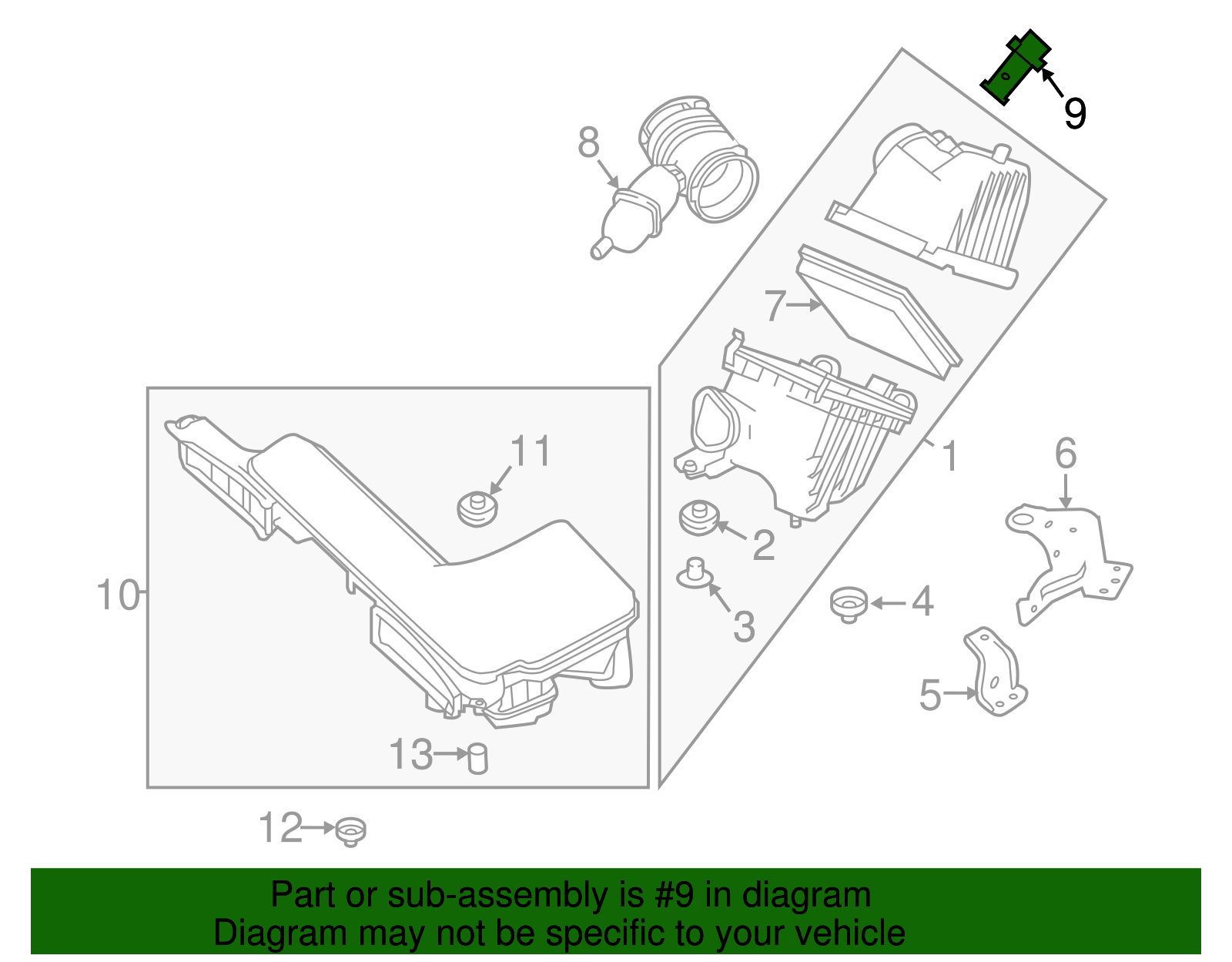 22680-5RB0A - Mass Air Flow Sensor 2017-2020 Infiniti QX60 | Infiniti ...
