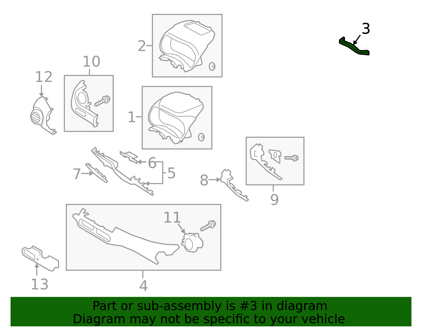 2018-2023 Hyundai Meter Hood Bracket 84724-J9000 | MotorMotor