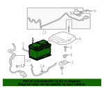 88866309 - Vehicle Battery 2005-2025 GM | Gateway Buick GMC Parts