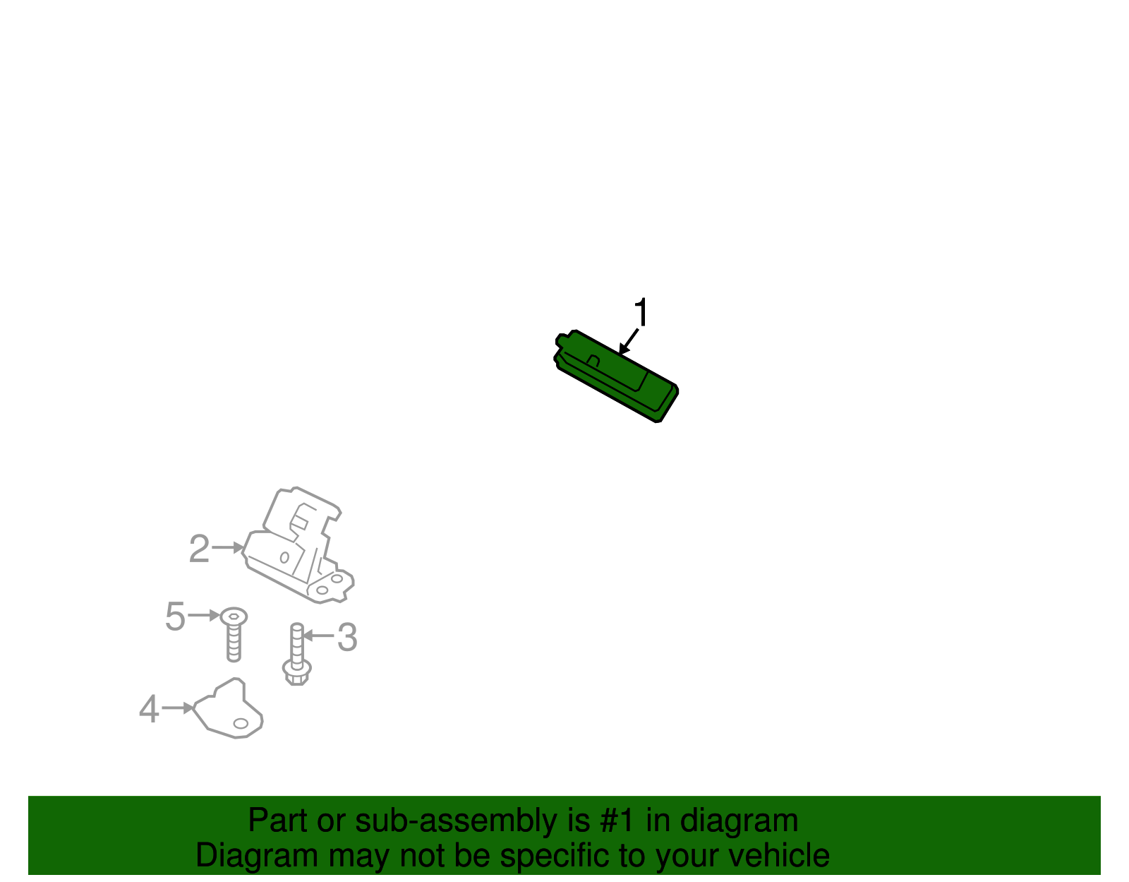 2015-2018 Hyundai Santa Fe Sport Handle, Outside 81260-2W500 | OEM ...