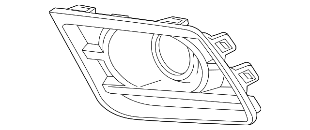 2014-2015 Chevrolet Camaro Passenger Side Front Fog Lamp Bezel 22829543 ...