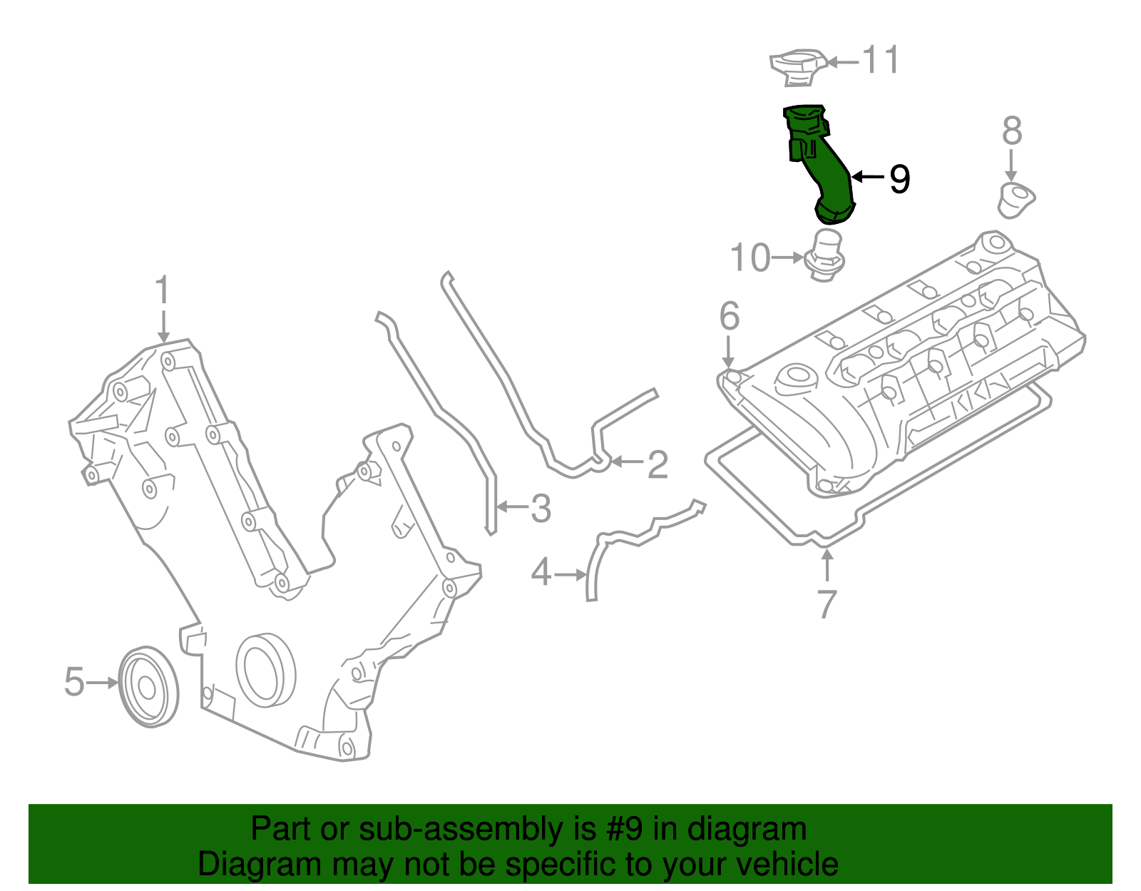 Original 2004-2014 Ford Engine Oil Filler Tube 3L3Z-6763-DA | Levittown ...