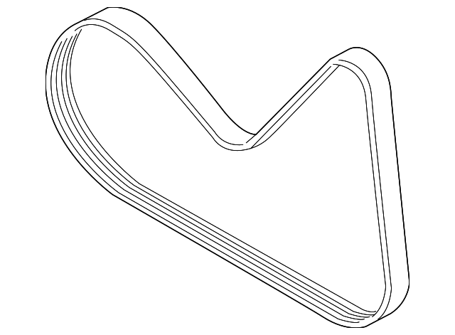 11-28-7-618-848 - Serpentine Belt 2012-2018 BMW | BMWPartsDirect.com