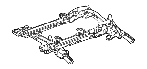 2020-2025 Cadillac CT4 Drivetrain and Front Suspension Cradle 84779049 ...