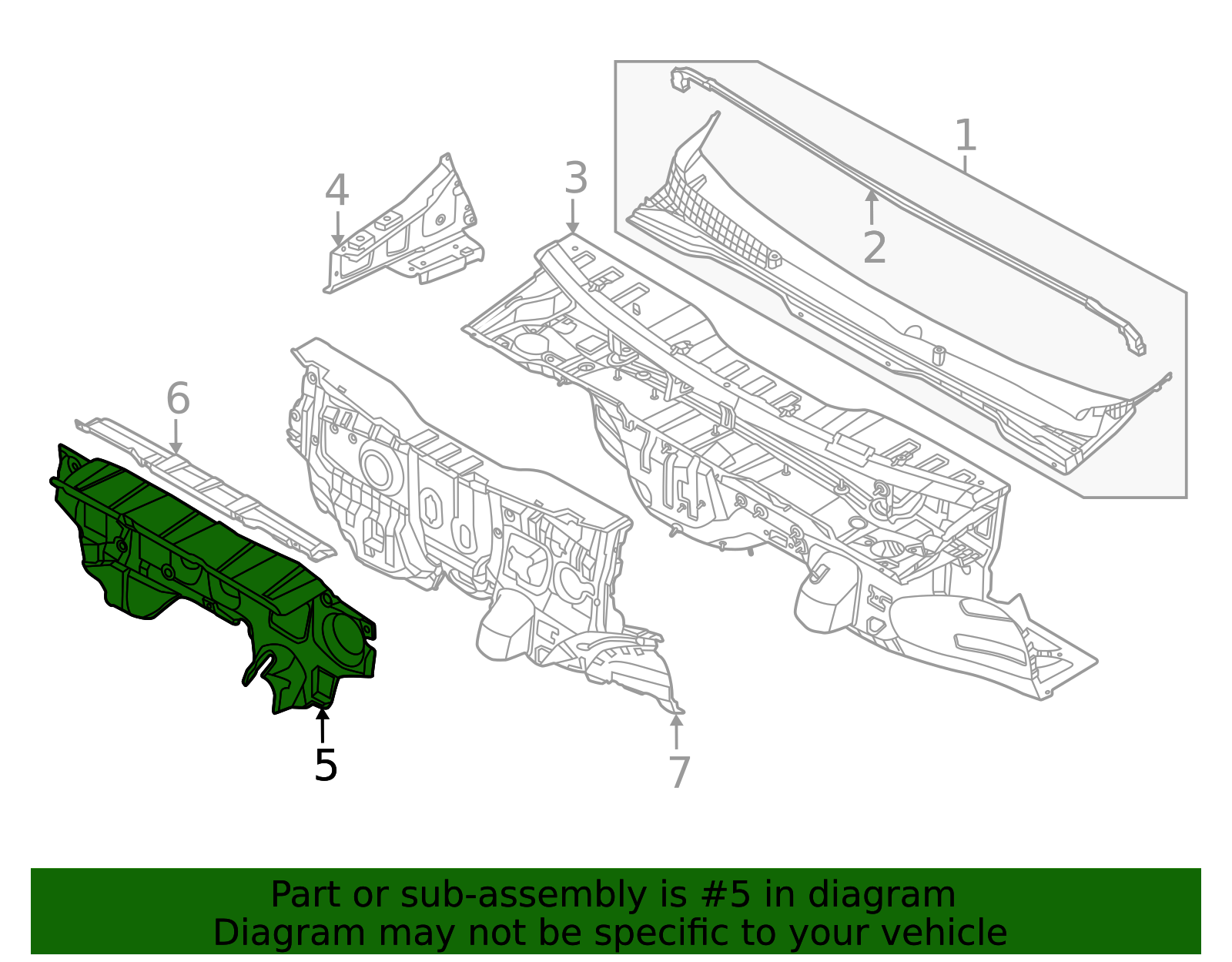 84124-ES000 - Upper Insulator 2025 Kia Carnival | Kia.Parts Store