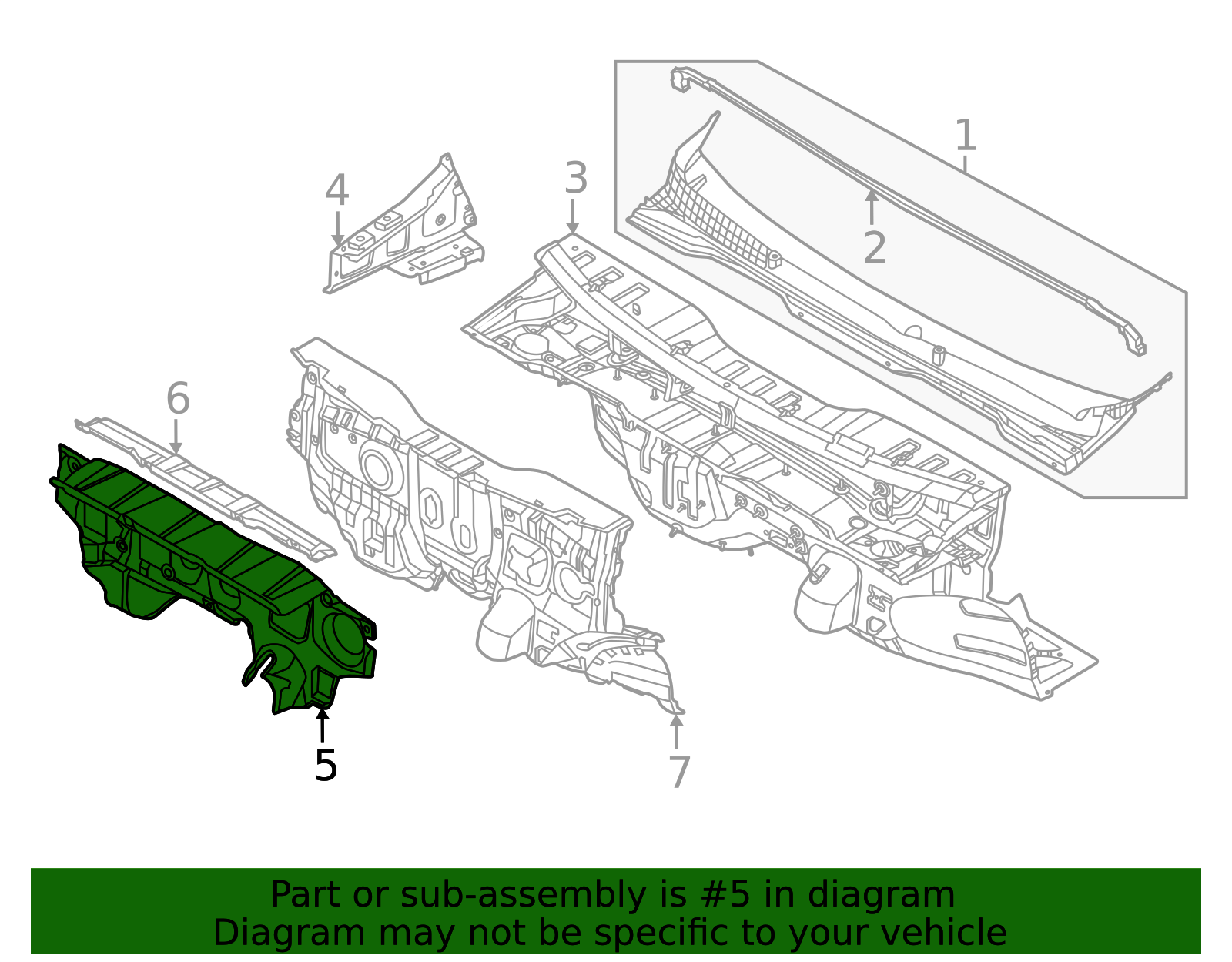 84124-ES000 - Upper Insulator 2025-2026 Kia Carnival | Kia.Parts Store