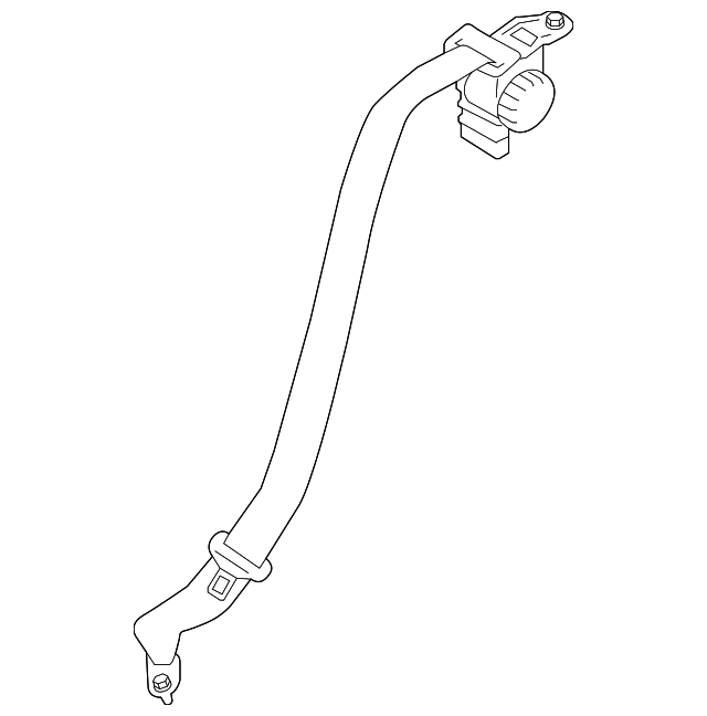2017-2018 Kia Outer Belt Assembly - Passenger Side (RH) 89820-B0500WK ...