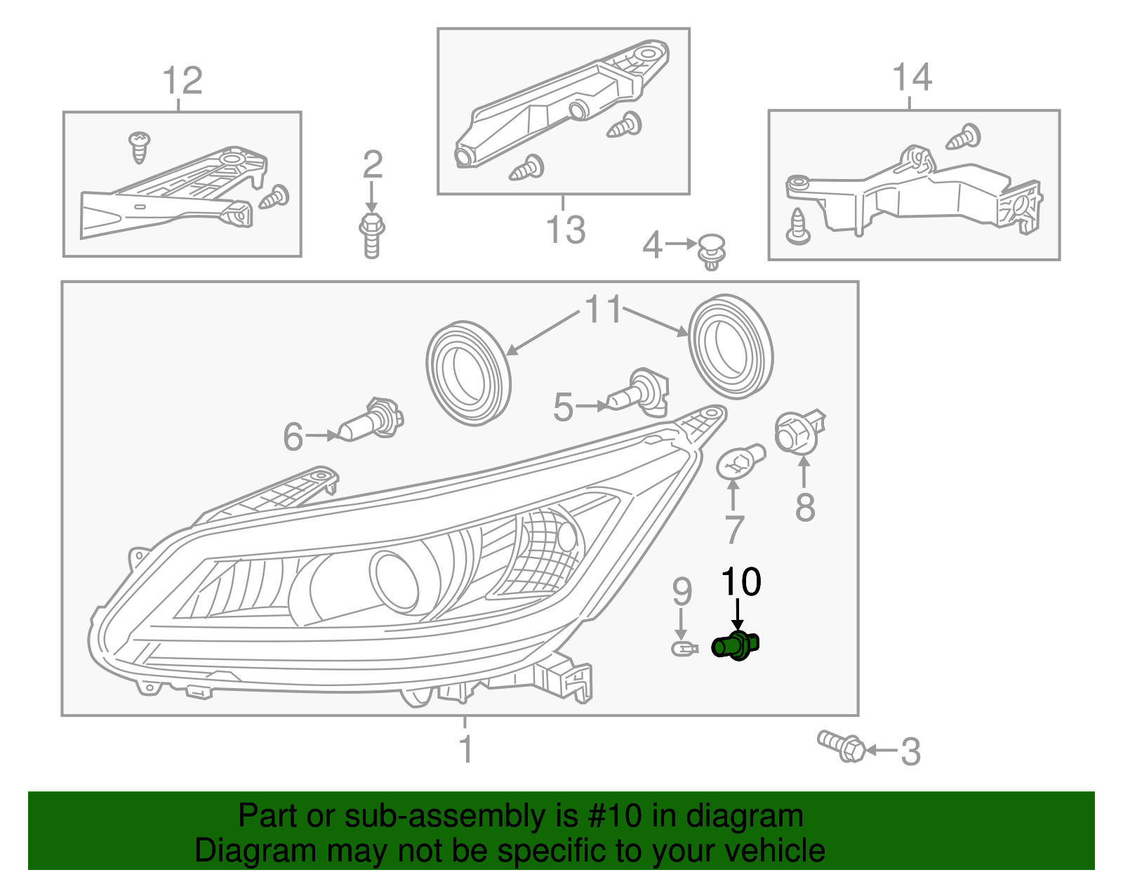 33303-T2A-A01 - Socket 2013-2020 Honda | Honda Parts Online