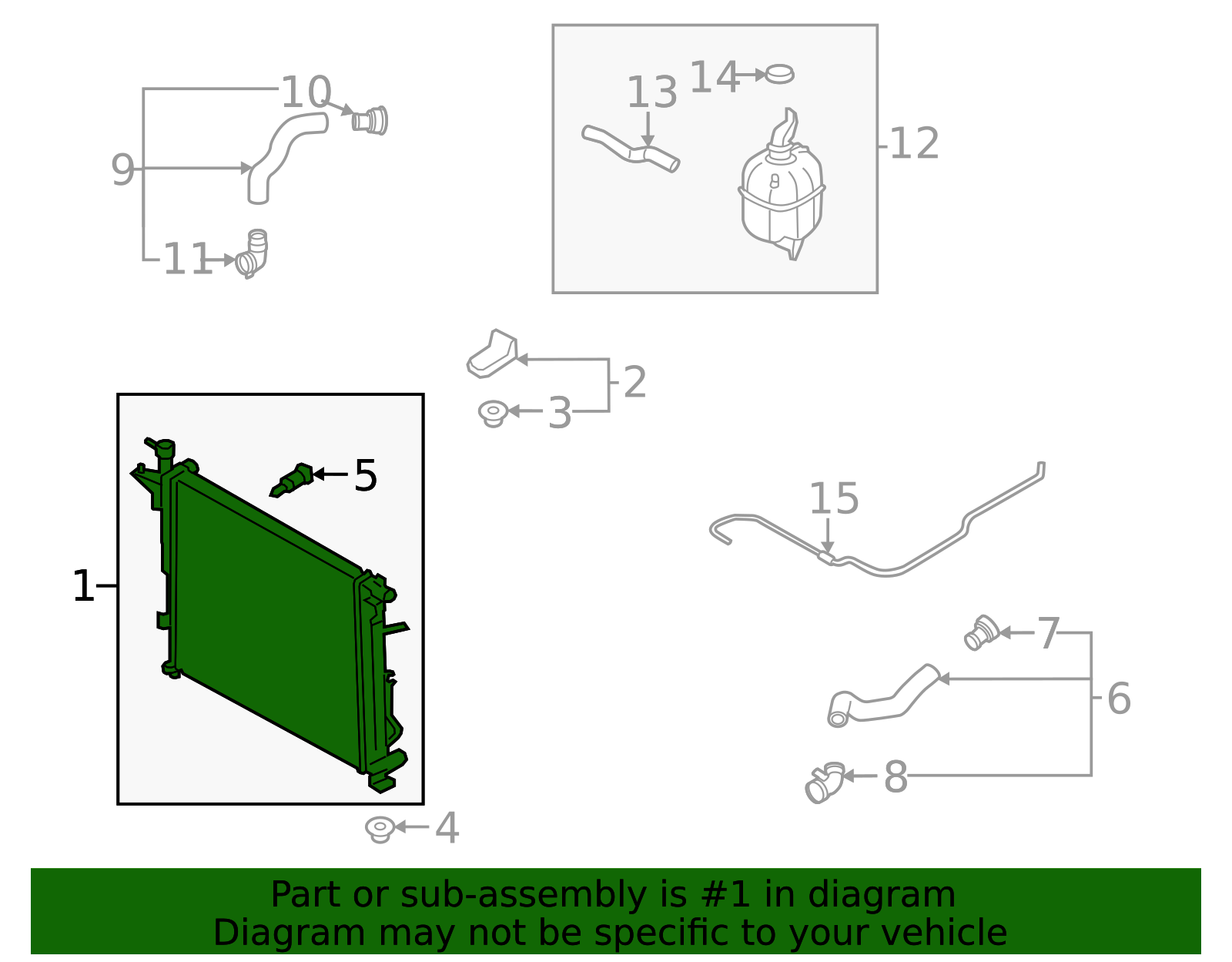 2021-2025 Hyundai Santa Fe Radiator 25310-P2100 | OEM Parts Online
