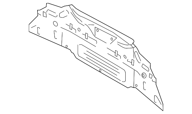 2015-2025 Ford Mustang Rear Body Panel PR3Z-6340320-A | OEM Parts Online