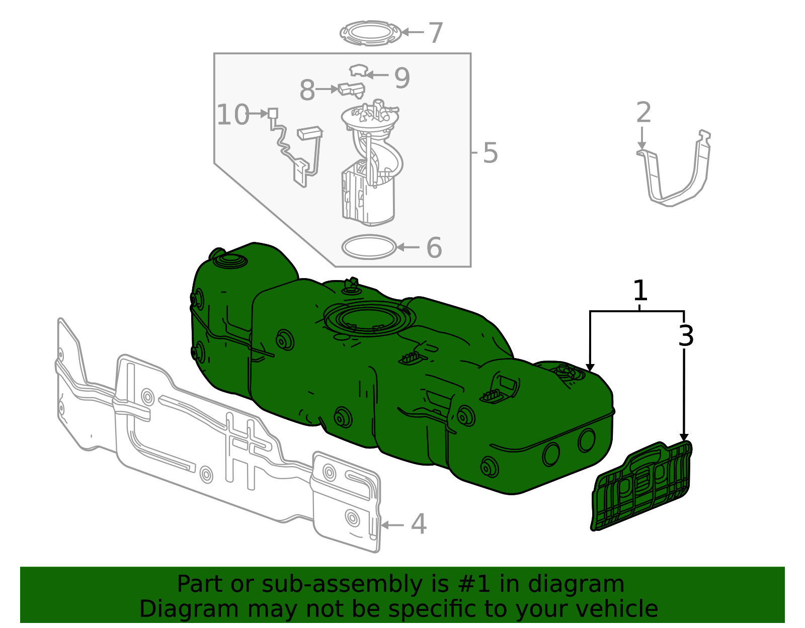 2021-2024 GM Tank 85563730 | Capital Chevy Parts