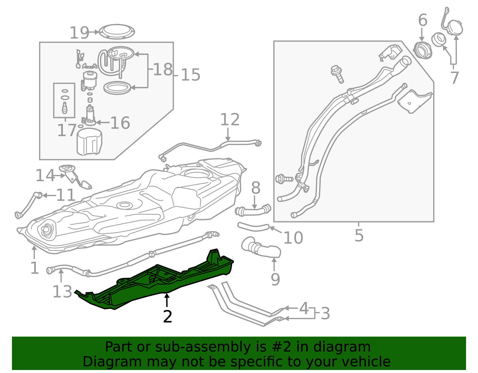 2013-2018 Toyota RAV4 Fuel Tank Shield 77641-0R030 | Toyota Parts Center