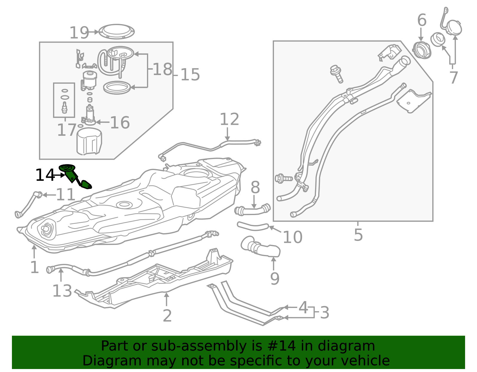 Genuine Official Toyota Fuel Gauge Sending Unit part# 83320-09140 for ...