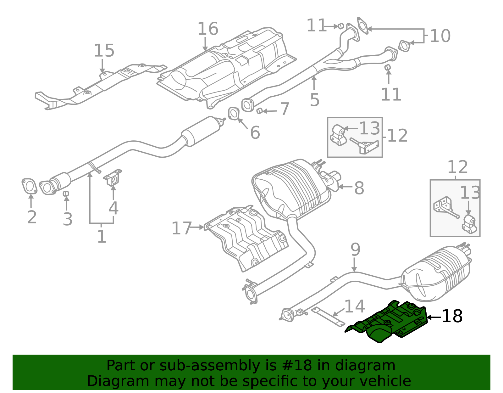 2021-2025 Genesis Heat Shield 28795-T1000 | MotorMotor