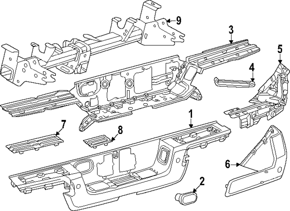 52159-AK010 - Bumper Cover 2024-2025 Toyota Tacoma | Longo Toyota Parts