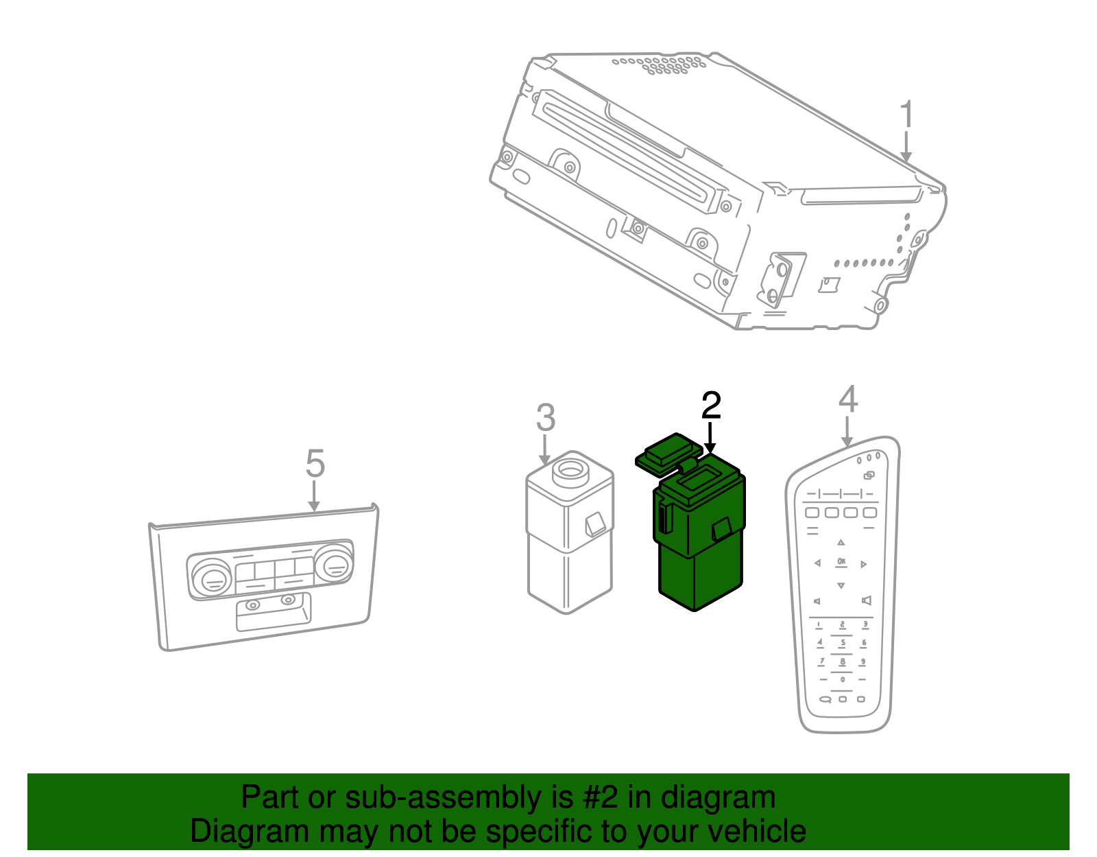 2010-2018 Volvo | Auxiliary Jack | 30775252 | My Swedish Parts