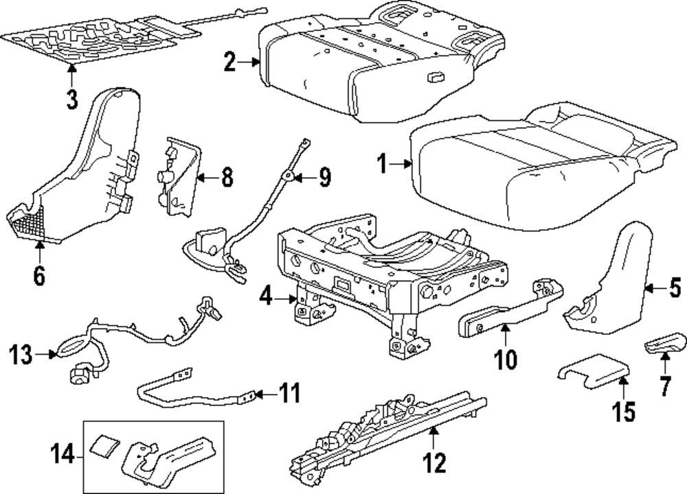 2024-2025 GM Track Cover 26416478 | Courtesy Parts