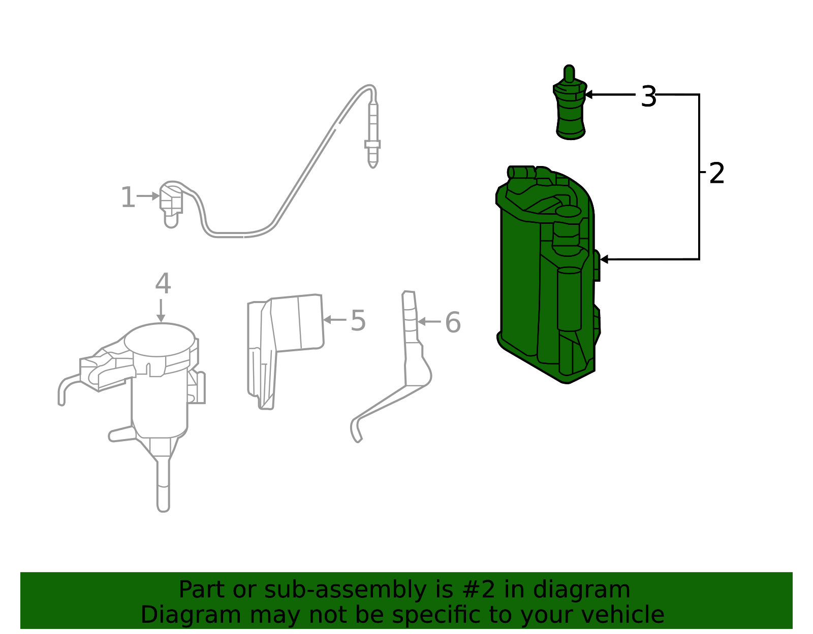 205-470-04-59 - High-Quality Vapor Canister for 2016-2020 Mercedes-Benz ...