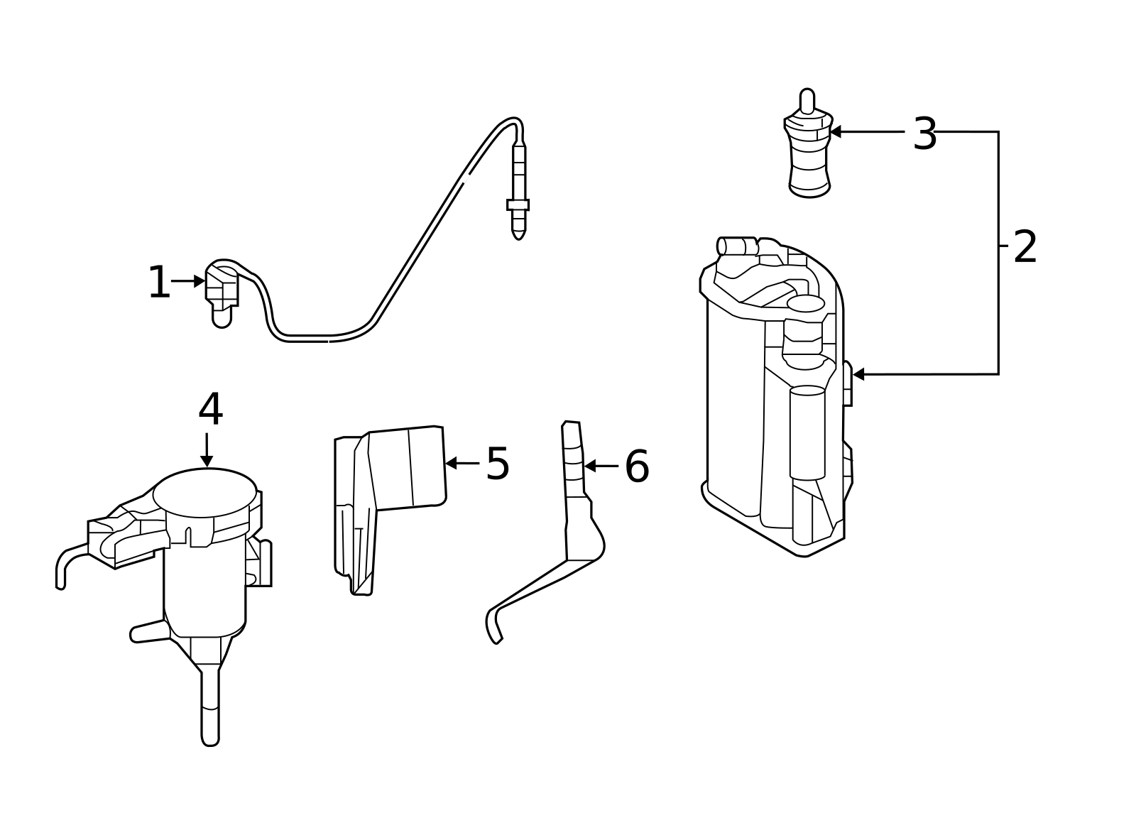 007-542-64-18-65 - Oxygen Sensor 2019-2023 Mercedes-Benz | Mercedes ...