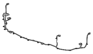 2019-2025 Chevrolet Malibu Front Object Alarm Sensor Wiring Harness ...