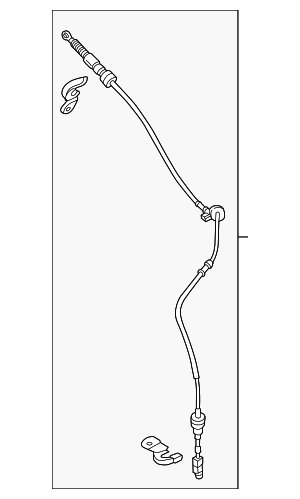 2013-2020 Ford Shift Control Cable DG9Z-7E395-AX | Varsity Ford