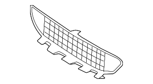 51-11-8-054-505 - Lower Grille 2014-2020 BMW | BMWPartsDirect.com