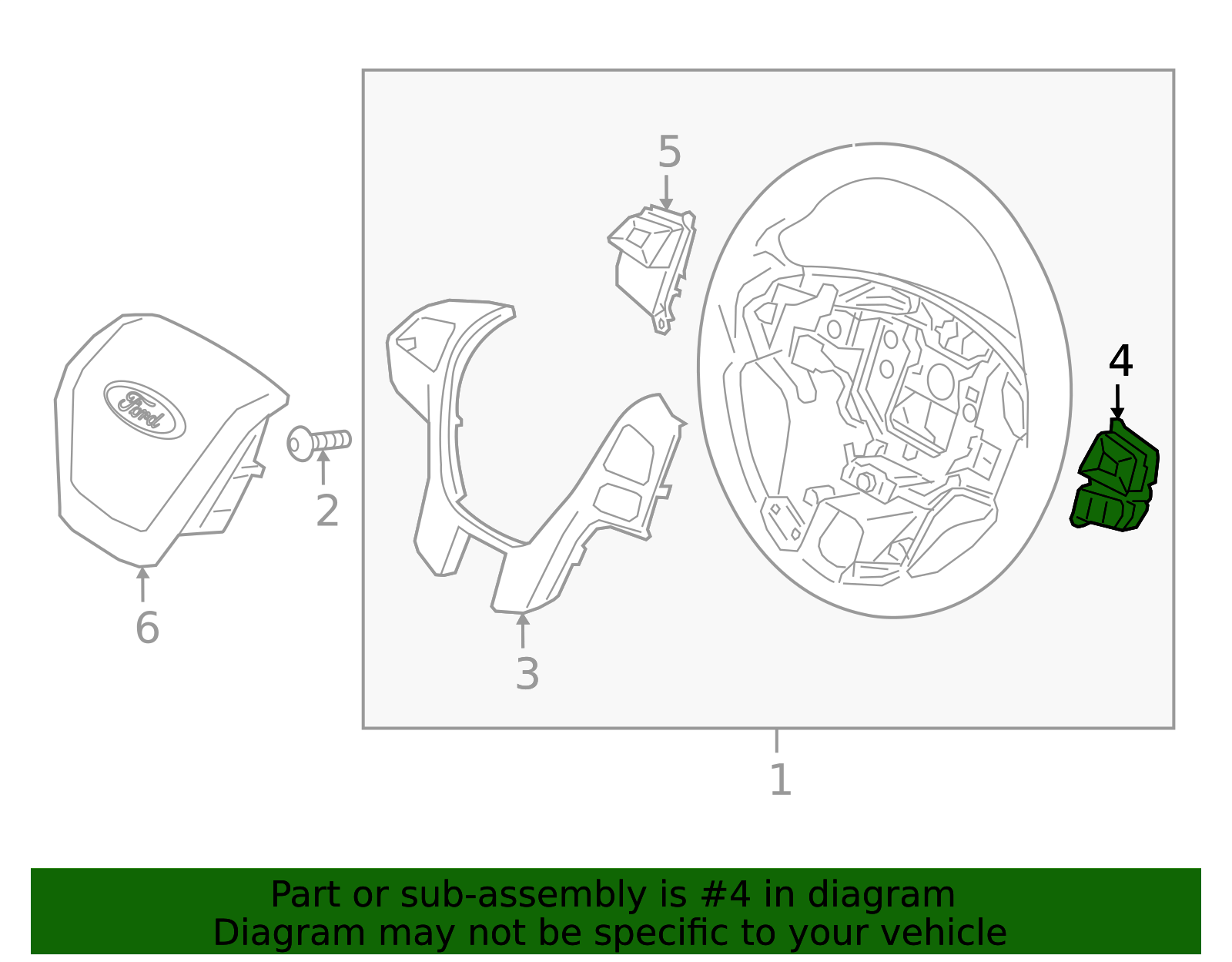 KB3Z-9C888-GA - High-Quality Switch Assembly for AutoNation Parts