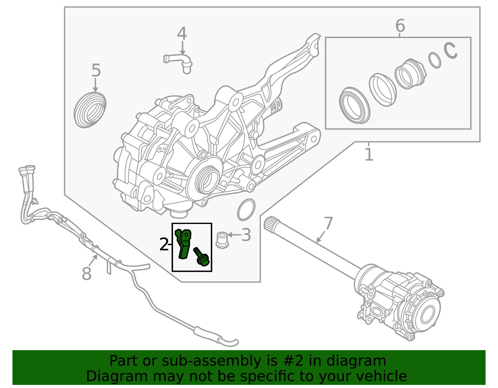 L1MZ-4B409-B - Differential Lock Sensor South Florida Ford Parts
