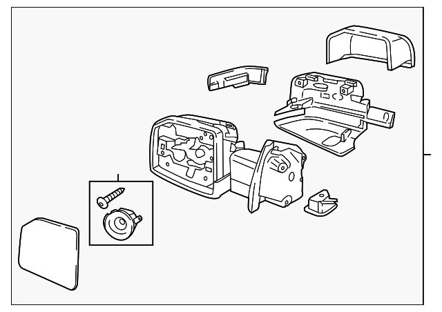2019-2020 Ford F-150 Door Mirror JL3Z-17683-FB | Lincoln Parts Outlet