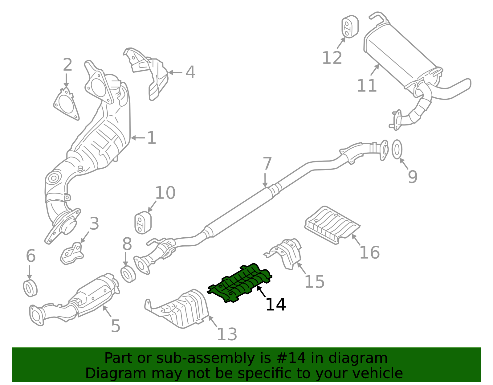 74758-1KD0A - Exhaust Heat Shield - 2011-2017 Nissan Juke | Nissan OEM ...