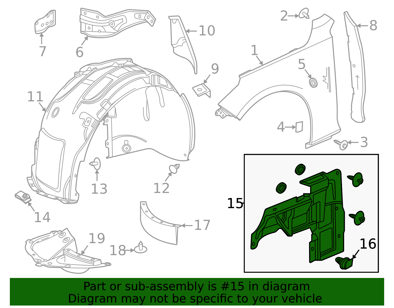 84450468 - High-Quality Splash Shield for 2020-2024 Cadillac CT5 ...