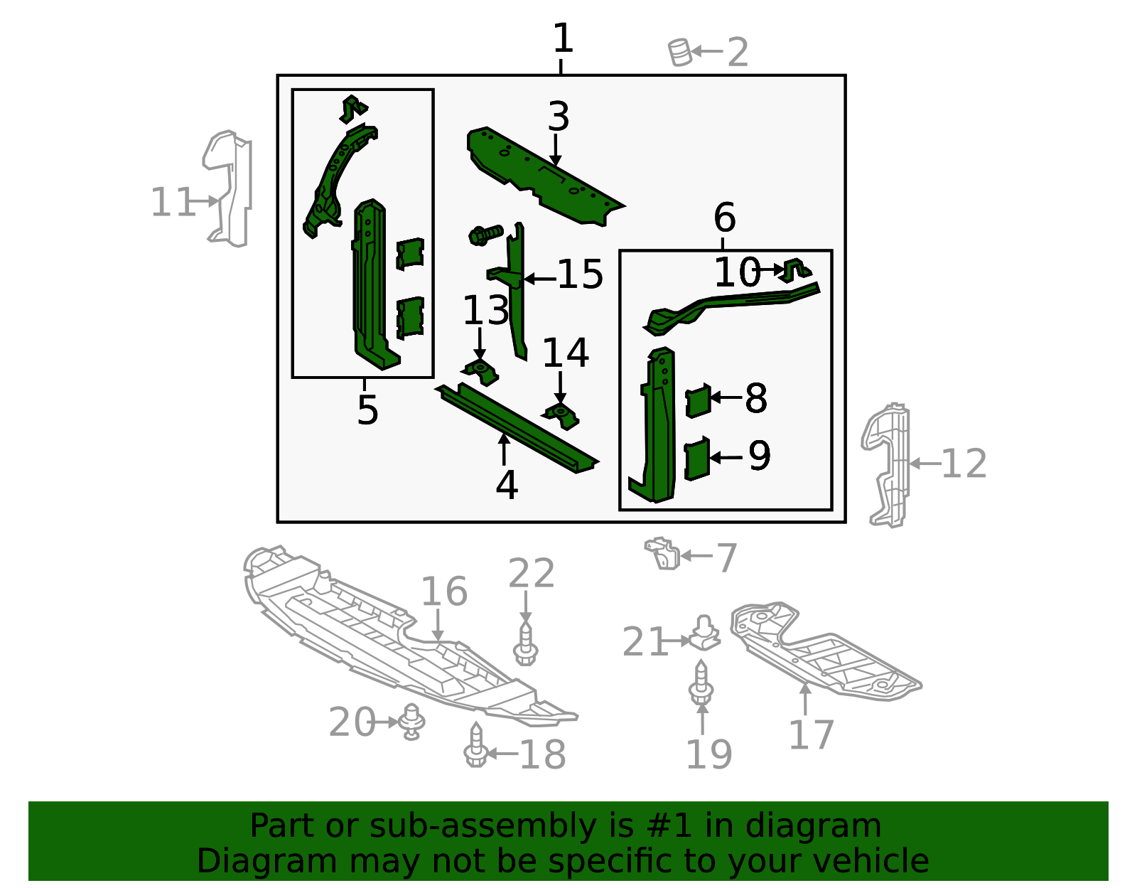 53201-08051 - High-Quality Radiator Support Panel for 2019-2020 Toyota ...