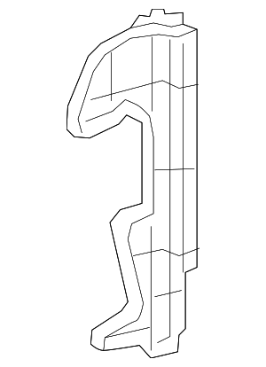 2015-2016 Toyota Sienna Deflector 53294-08050 | OEM Parts Online