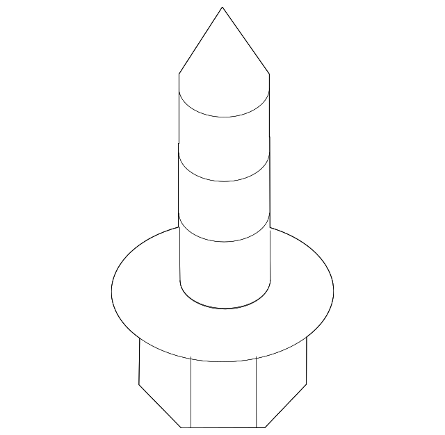 2001-2020 Toyota Under-Body Shield Bolt 9008011718 | Toyota Parts Center