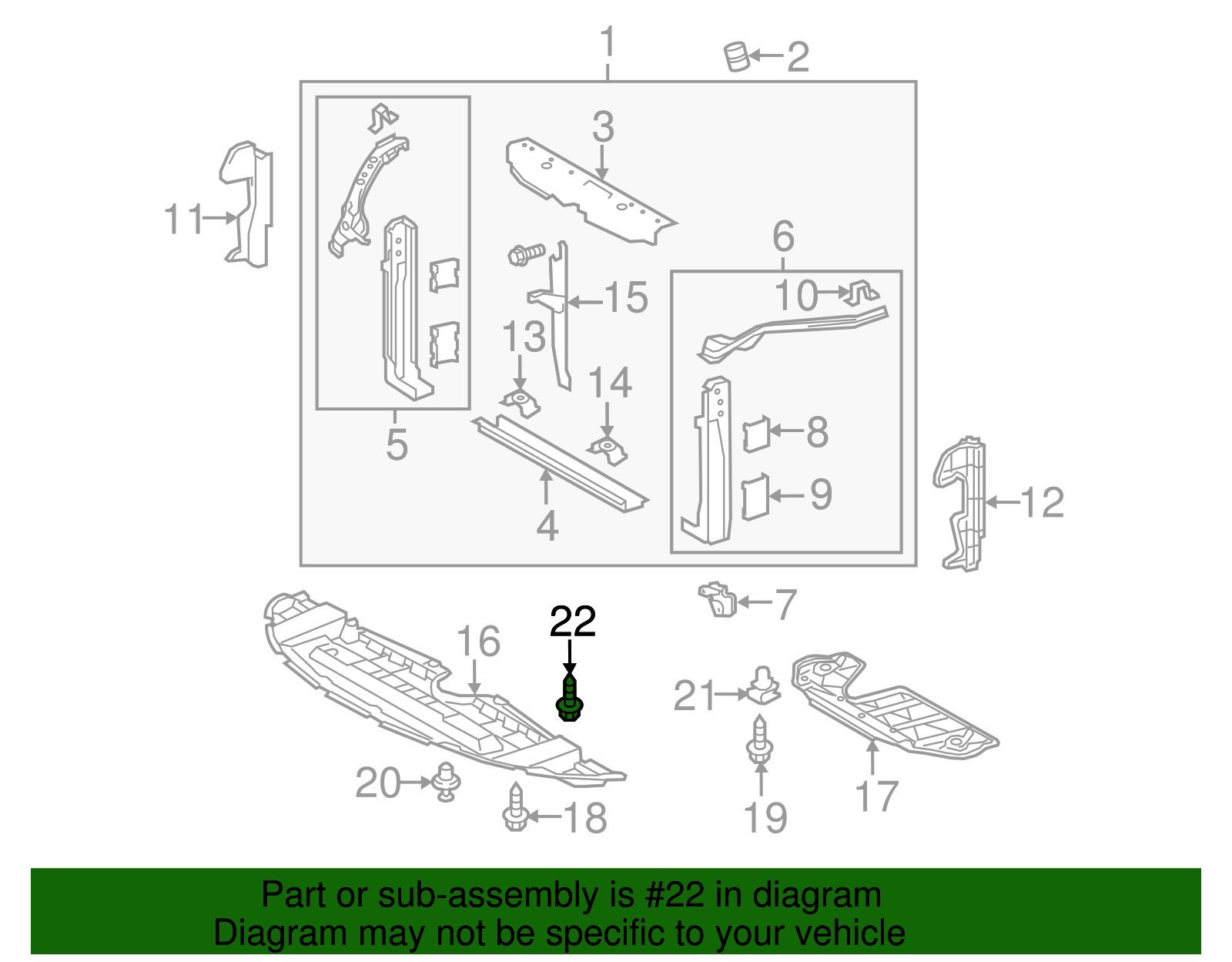 Under-Body Shield Bolt - 2001-2020 Toyota (90080-11718) | Kendall Toyota