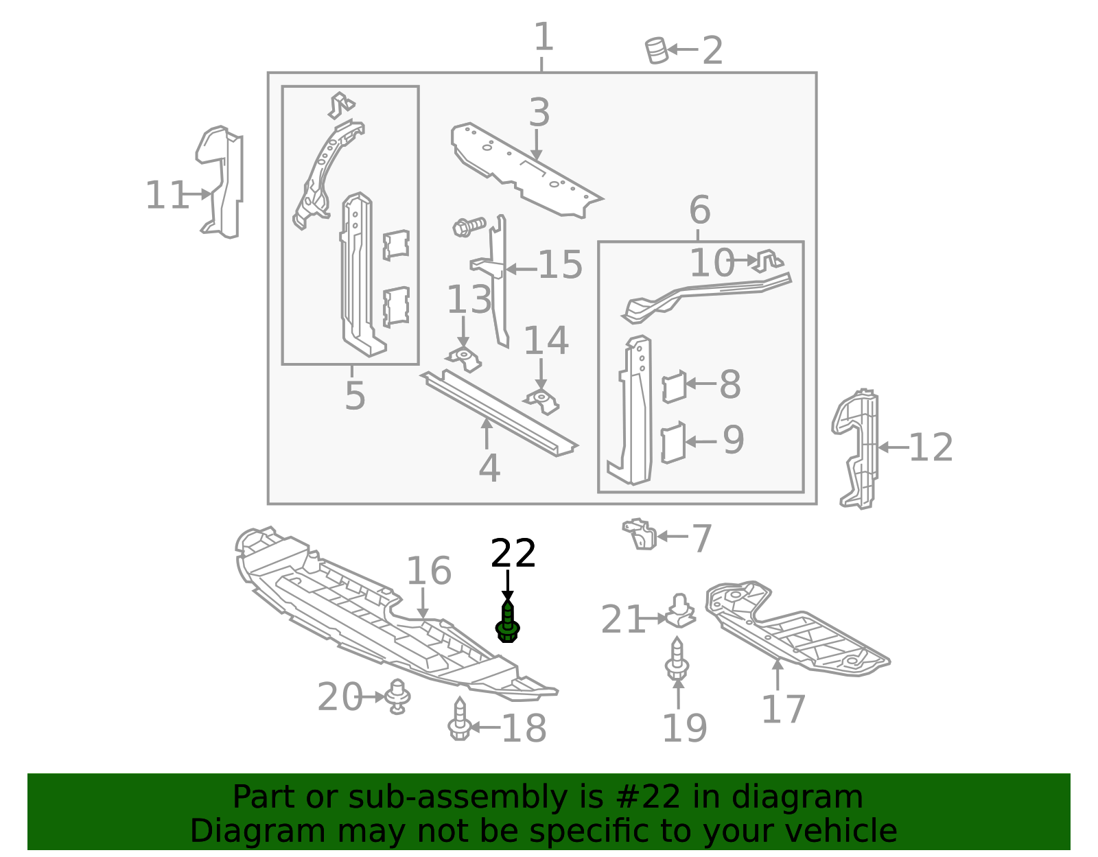 OEM 2001-2020 Toyota Under-Body Shield Bolt Part # 90080-11718 | Modern ...
