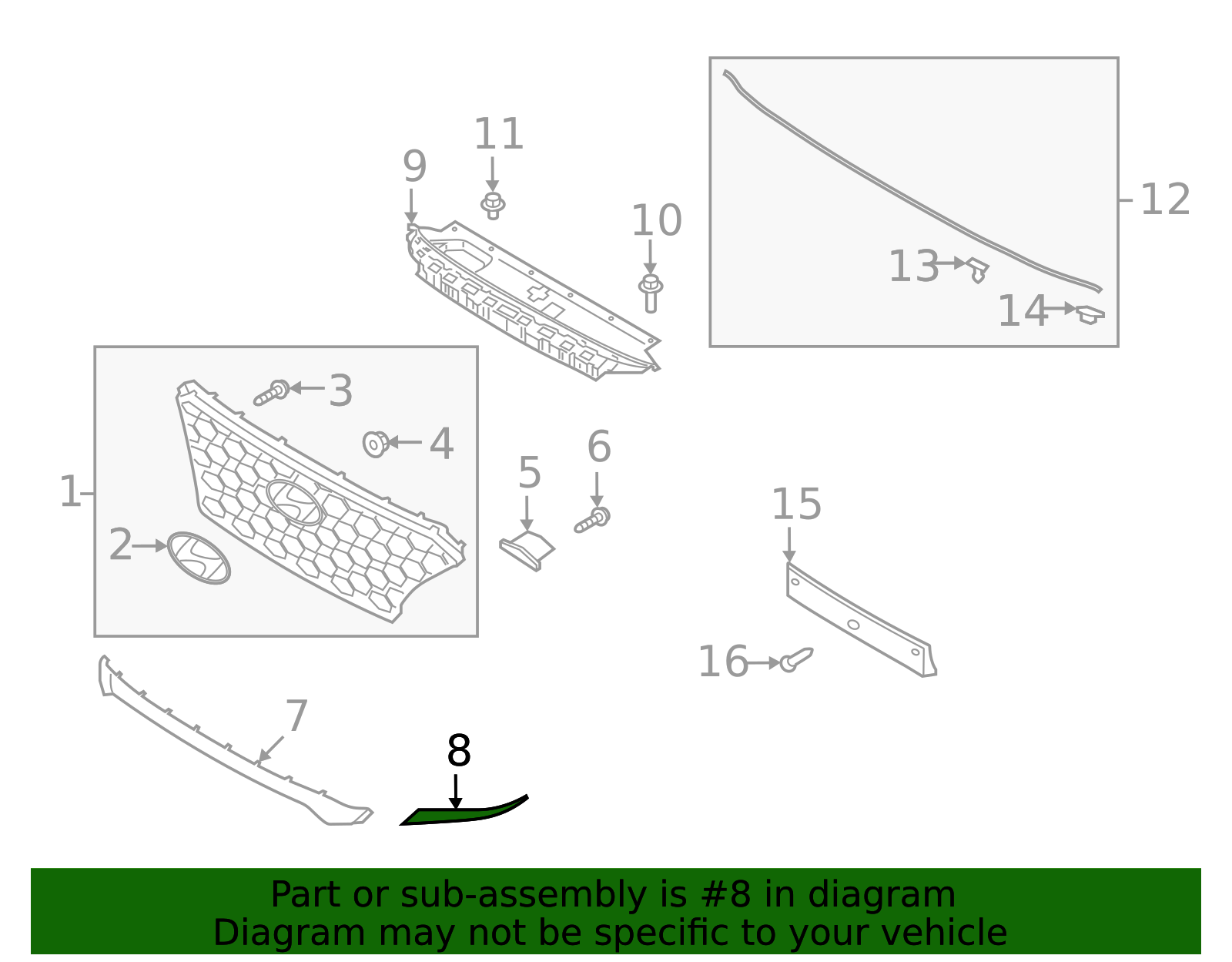 2021-2023 Hyundai Santa Fe Lower Trim 86569-S2600 | OEM Parts Online