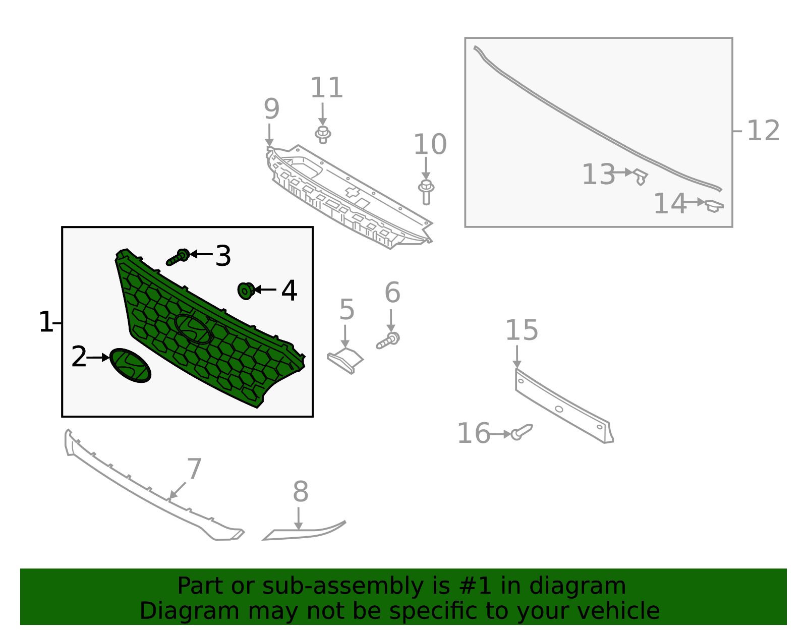 2021-2023 Hyundai Santa Fe Grille Assembly 86350-S2500 | OEM Parts Online