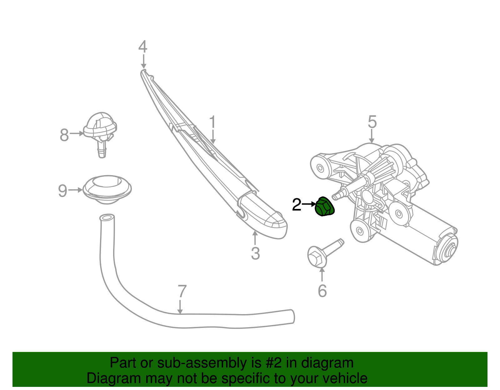 1992-2025 Mopar Exhaust Manifold Heat Shield Nut 06505316AA | Mopar ...
