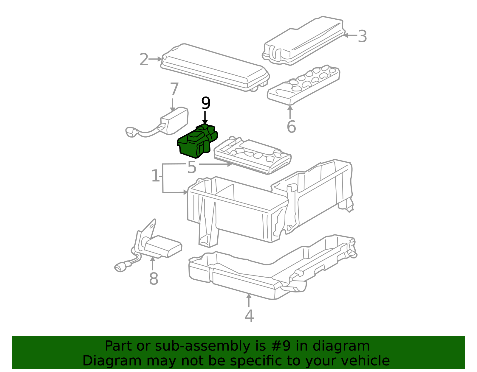 2005-2007 Toyota Fusible Link 82620-0C011 | OEM Parts Online