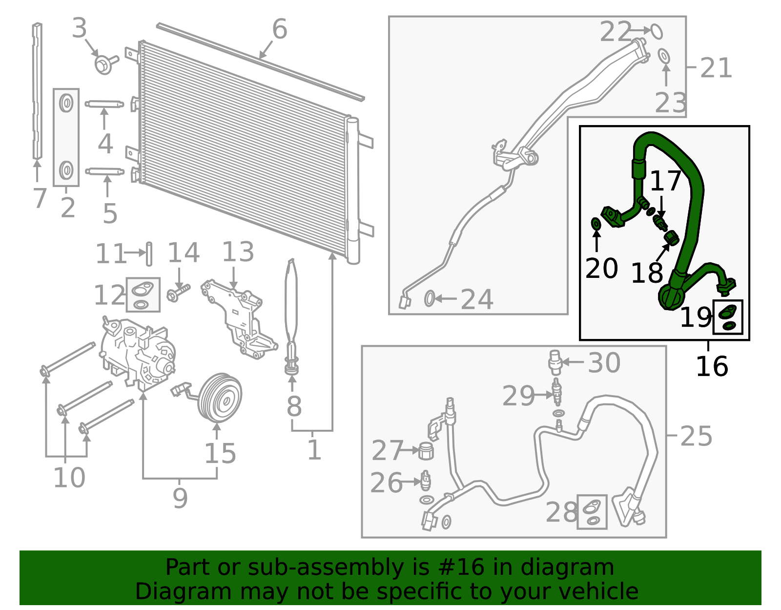 JL3Z-19867-MA - 2018-2020 Ford F-150 Suction Line - Motorcraft (YF ...